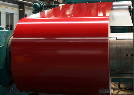 Ral Color Color Coated Steel Coil Thickness 0.15 - 0.8mm 3 - 8 Ton Weight