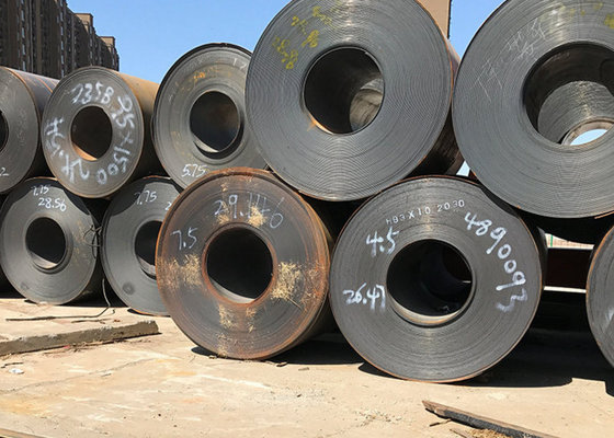 SS400 ASTM A36 A572 Q235 Hot Rolled Steel Sheet In Coil , 601-1800mm Width