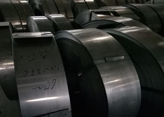 Cold Rolled Steel Sheet Roll , 10mm - 500mm Width Steel Strip For Industry