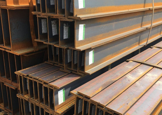 Reliable H Beam Steel 100 * 100 * 6 * 8mm - 900 * 300 * 16 * 26mm Size