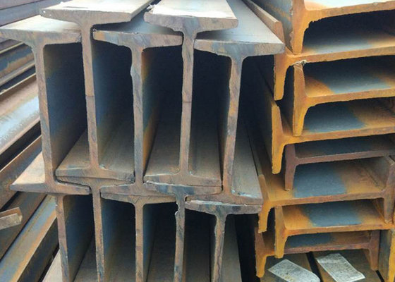 Q235 Steel I Beam , High Strength Structural Steel I Beams For Building Construction