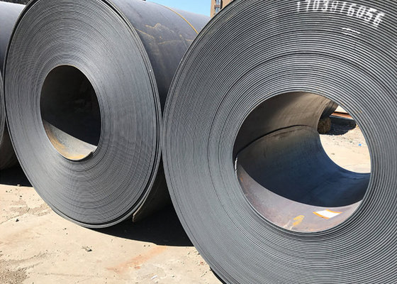 SS400 ASTM A36 A572 Q235 Hot Rolled Steel Sheet In Coil , 601-1800mm Width