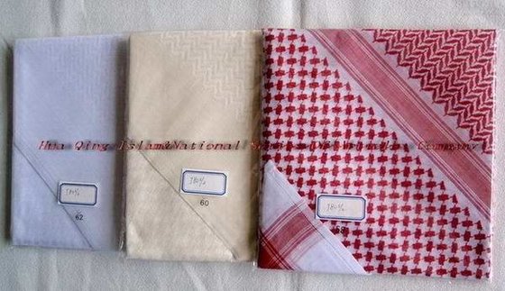 Arabian mercerized cotton jacquard turban / Arabian turban / Arab scarf / Arabian Shemagh
