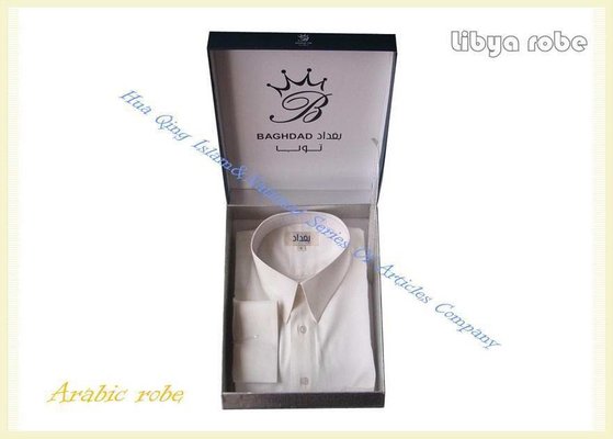 Libya high-grade man robe / Libya robe / Arabic robe / Qatar robe / Qatar shirt collar robe  / Size:52#,54#,56#,58#,60#