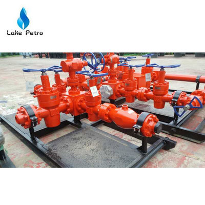 API 16C Hydraulic Choke Manifold with Hydraulic Control Panel