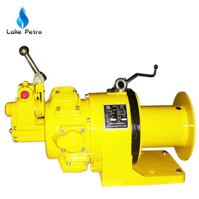 ISO Hoisting Equipment 1 ton Lifting Machine Air Powered Tugger Winch for Mining or Well Drilling