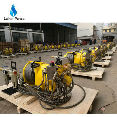 ISO Hoisting Equipment 1 ton Lifting Machine Air Powered Tugger Winch for Mining or Well Drilling
