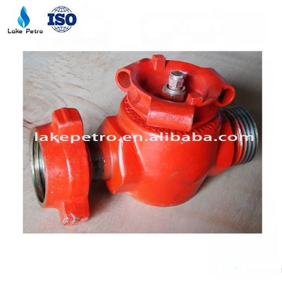 API 2" Plug Valve with Fig1502 Hammer Union End for Wellhead Manifold Control