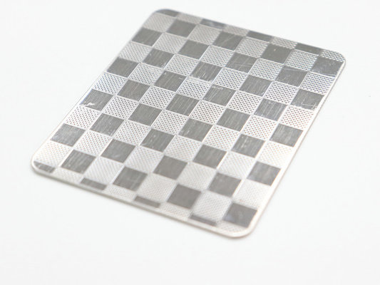 China Etched Stainless Steel Sheet Factory with colorful and black etching stainless steel