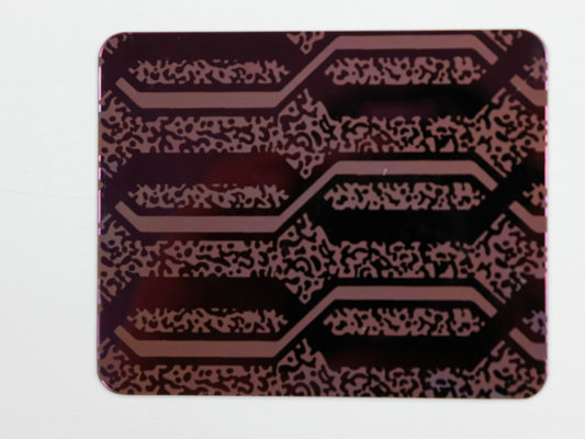 Deep Etching Stainless Steel Sheets for decorative building material