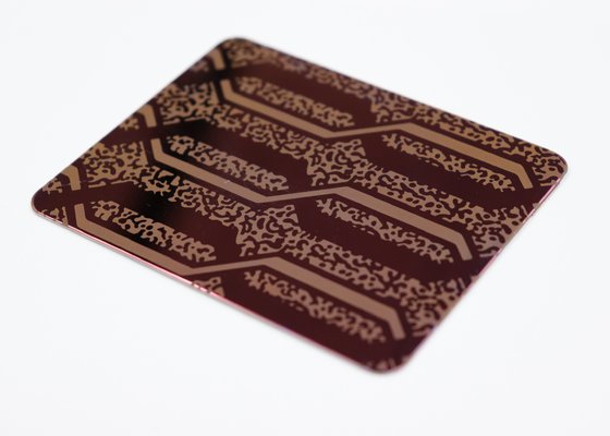 Color Etching Stainless Steel Plate for sale in China