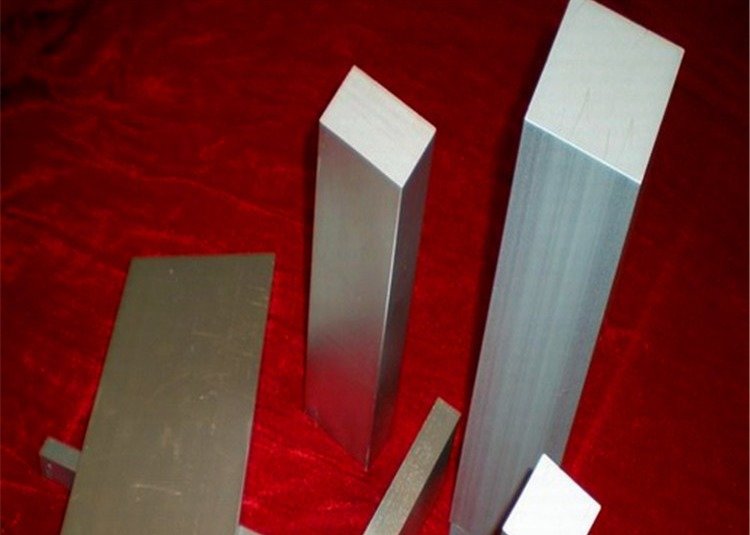 Natural Silver SUS631 Stainless Steel Square Bar