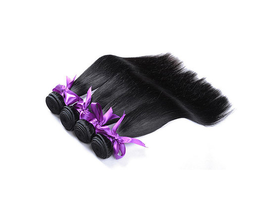 1B Weave 100 Human Hair Bundles Straight 10-26 Inch CE Certification