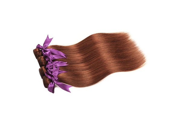 El cabello humano coloreado 33 de Brown no lía ningún animal y pelo sintético mezclados