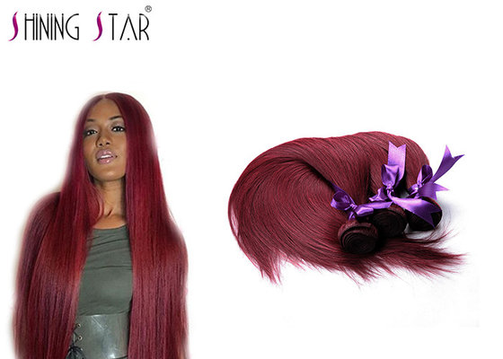 No Chemical Process Brazilian Hair Bundles With Well Double Weft Constructed