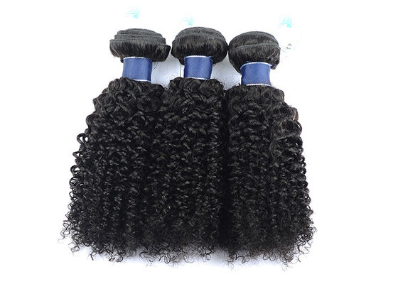 No Shedding And Tangle Free,Kinky Curly Hair Weave Remy Hair