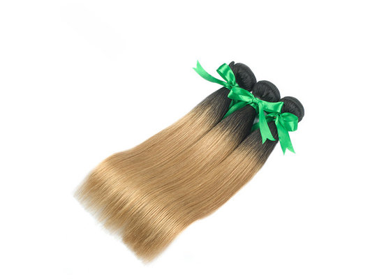 Paquetes de cabello humano de 10 pulgadas que procesan postizos de color # 1B27 para adelgazar el cabello