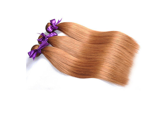Las extensiones peruanas modificadas para requisitos particulares del pelo con #30 el color recto 3 lían el pelo de Remy