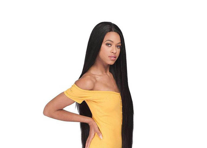10-26 certificación recta brasileña del CE de la armadura del pelo negro 1B de los paquetes 4Pcs del pelo