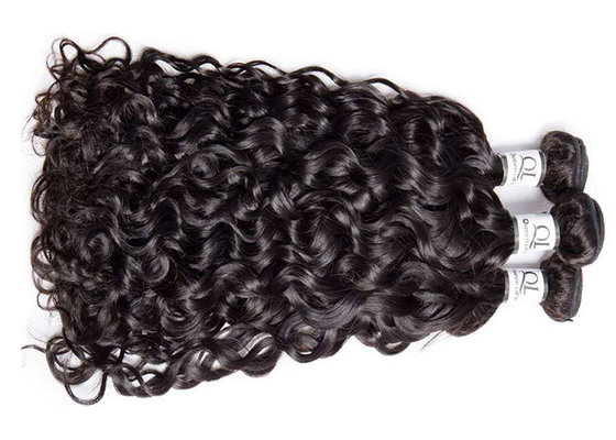 QueenLife No Shedding Water Wave Hair Bundles With Strong Adhesive Glue