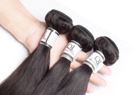Double Weft Virgin Remy Human Hair Bundles Straight Full Cuticle Aligned 100%