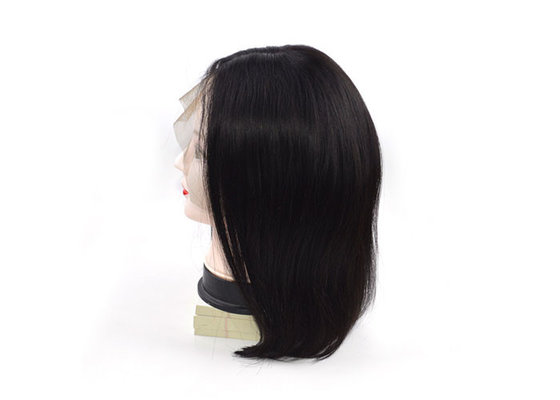 Most popular cheap price 8 inch human hair lace front wigs bob supplier
