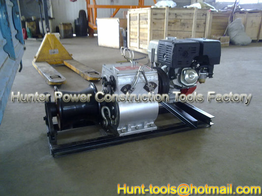 Hot sale Gasoline Overhead Line Winch Cable drum winch