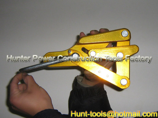 Grip safety clamp Clamping tool for copper and steel wire