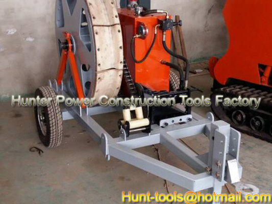 underground electric and telephone lines Electrical cable tensioner
