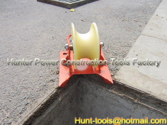 Trench Roller Cable Laying Rollers used for well cables