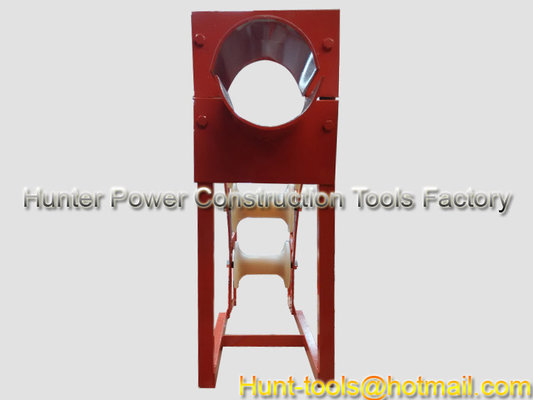 PIT ROLLER with four rollers Aluminum or Nylon cable roller