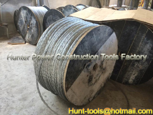 Galvanized steel Anti-twisting Pilot Rope Pulling rope