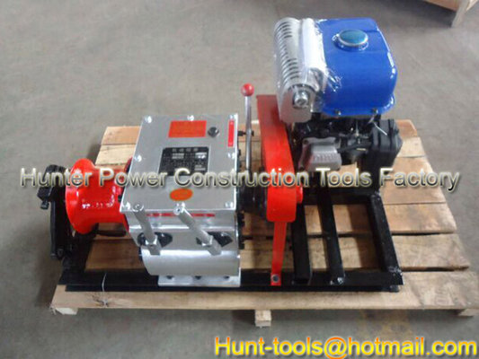 Hot sale Gasoline Overhead Line Winch Cable drum winch