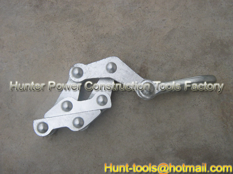 Aluminum alloy wire grip self gripping clamps best price