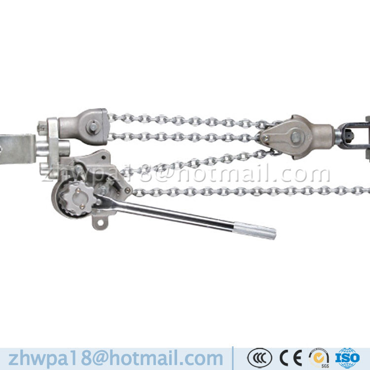 Manufacture aluminium alloy wire rope hoist