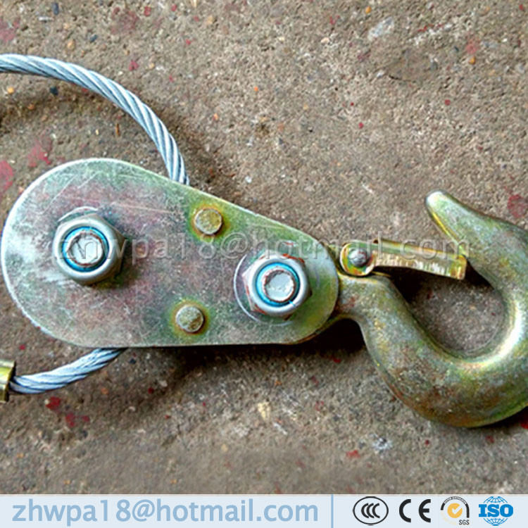Export standard hand cable puller rachet come along