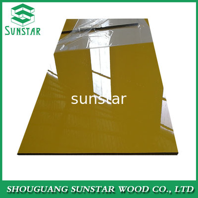 High gloss moisture proof UV faced MDF