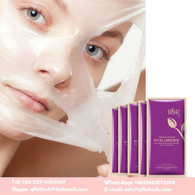 Hot sale Nature hyaluronic acid whitening moisturizing facial mask