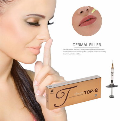 Mesotherapy Sterile TOP-Q Cross Linked Injectable Hyaluronic Acid Dermal Filler 2ml