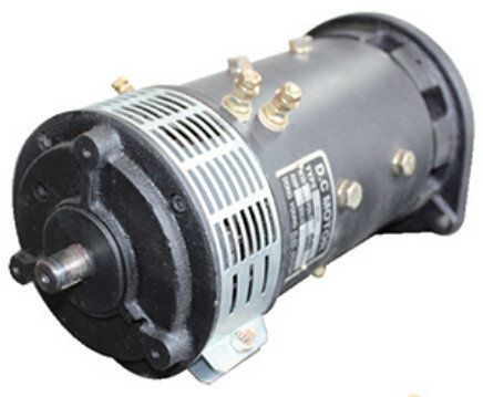 1.1KW 24V Direct Drive Motor , 2160 RPM 127mm O.D. Small Hydraulic Motor