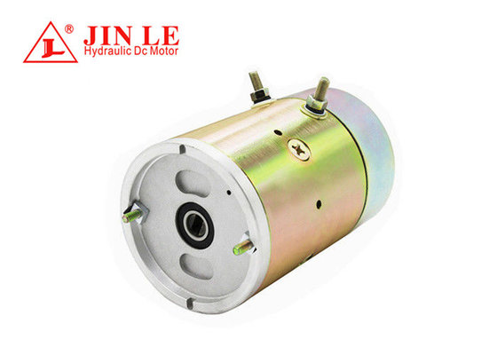 Jinle 12v 1.6kw Forklift DC Motor , Brushed Electric Motor For Power Pack Unit