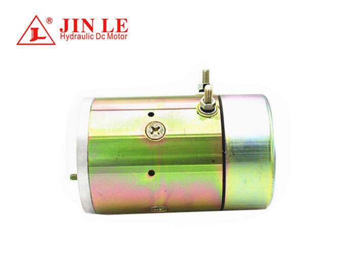 Jinle 12v 1.6kw Forklift DC Motor , Brushed Electric Motor For Power Pack Unit