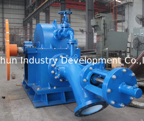 Hydropower Plant Single Nozzle Mini Hydro Generator 75kW 73.8m Head