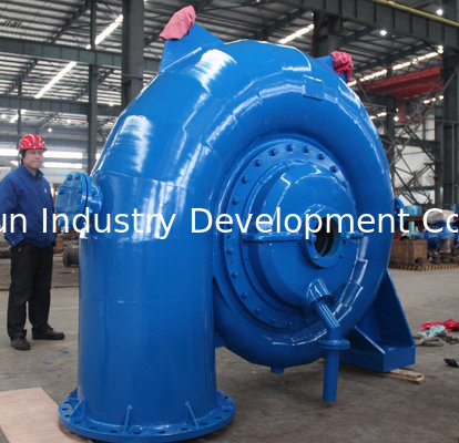 turbine hydraulique 1000r de Pelton de turbine hydraulique de 1000kW Francis/³ /s de la minute 1.41m