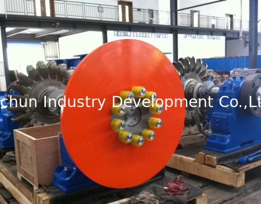 Single Nozzle Small Pelton Turbine Hydro Electric Generators 250kW