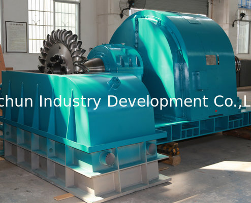 High Water Head Two Nozzles Pelton Hydro Turbine for Hydropower project