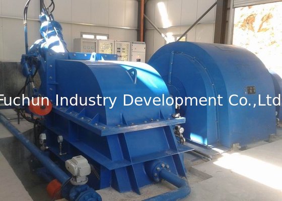 20MW Impulse Type Micro Pelton Hydro Turbine With Single Nozzle