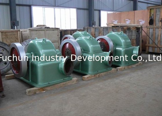 High efficiency 100kw Turgo Turbine Generator Horizontal Type For Power Station