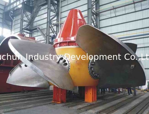 Axial Flow Kaplan Hydro Turbine Stainless Steel With Automatically Adjusted Blades