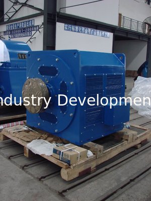 High Head Pelton Hydro Turbine , Horizontal Double Nozzle Pelton Turbine